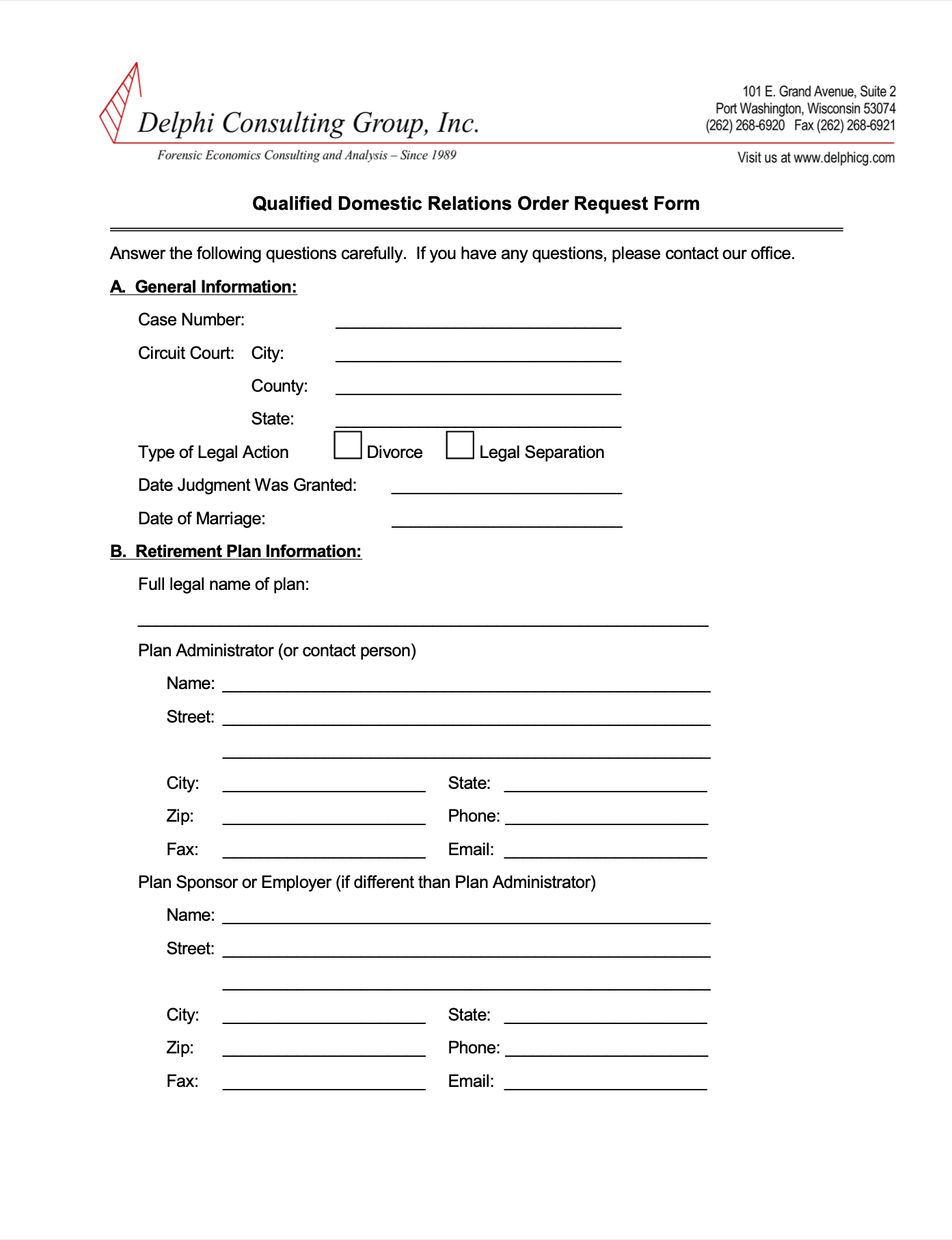 Delphi Consulting Group Inc. – Forensic Economics Consulting and Analysis